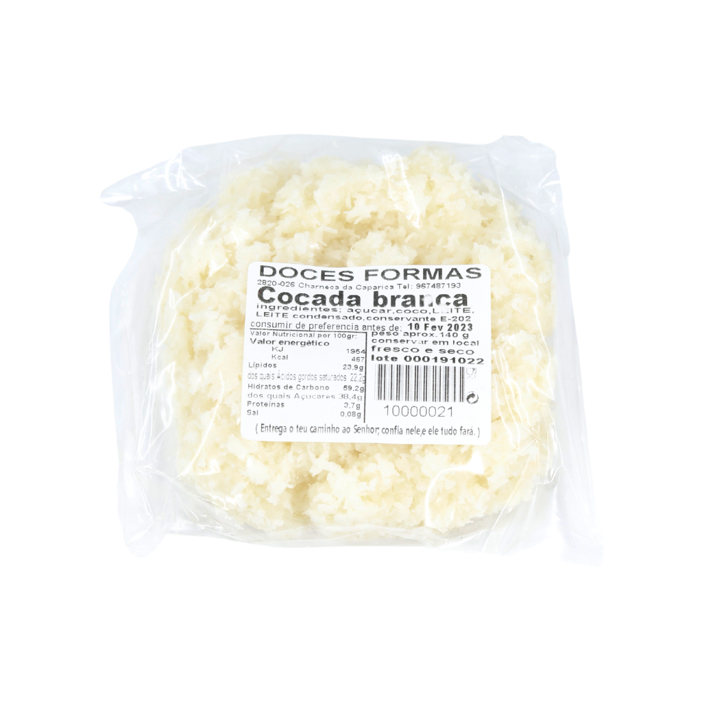 White Cocada - 80g – Made in Market