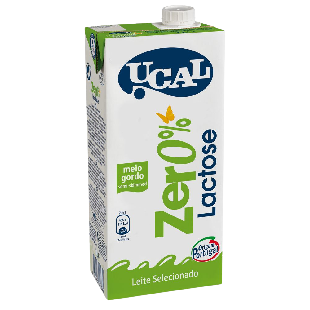 Zer0% Lactose Semi-skimmed - 1L • UCAL – Made in Market
