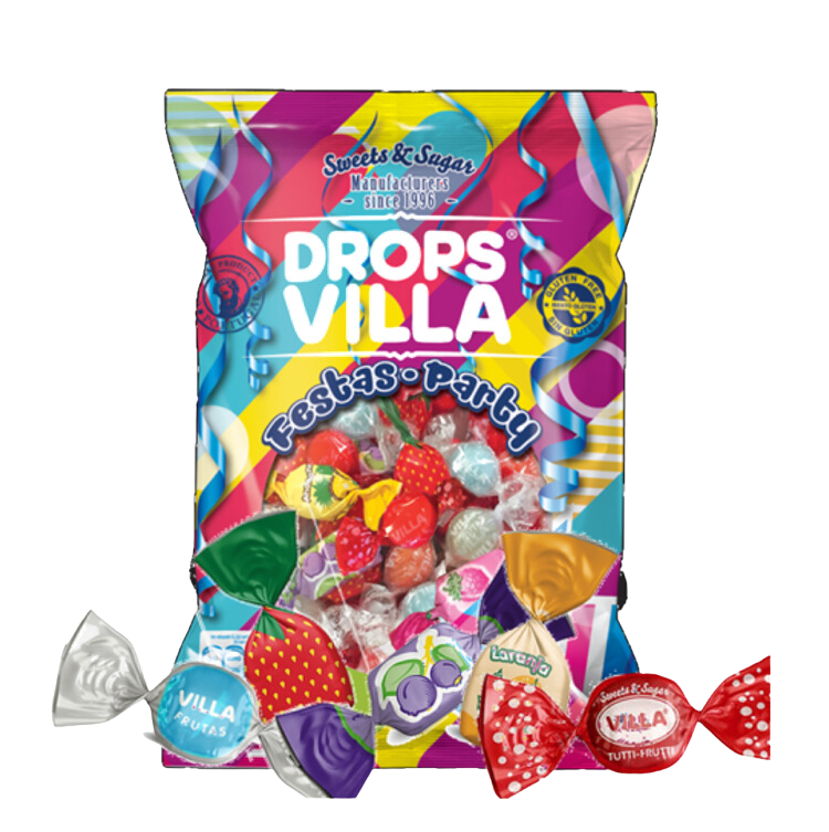 Party Assorted Candies - Drops Villa • 1 KG – Made in Market