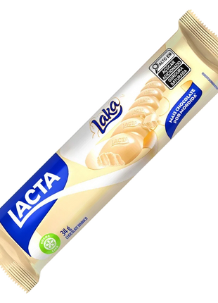 Chocolate Branco Laka - Lacta • 34 G – Made in Market