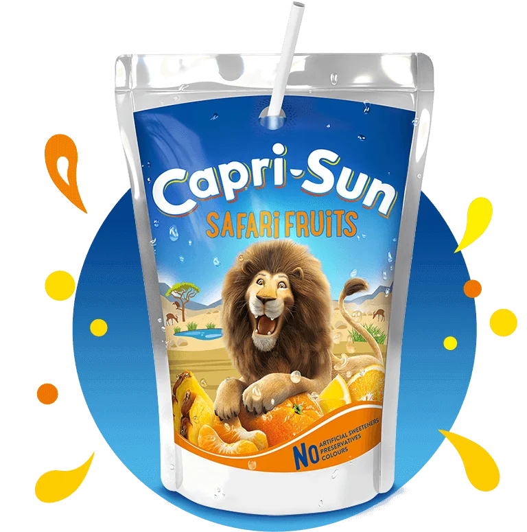 Safari Fruits Juice - Capri Sun • 200 ML – Made in Market