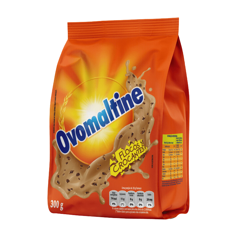 Ovomaltine Chocolate Powder Flakes Sachet • 300 G – Made in Market