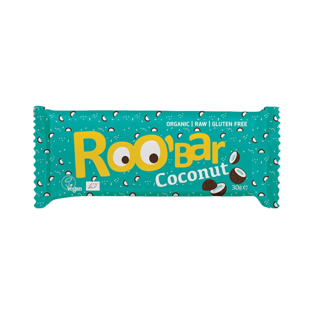 Organic Fruit Bar Chia and Coconut - Roo'bar • 30g – Made in Market