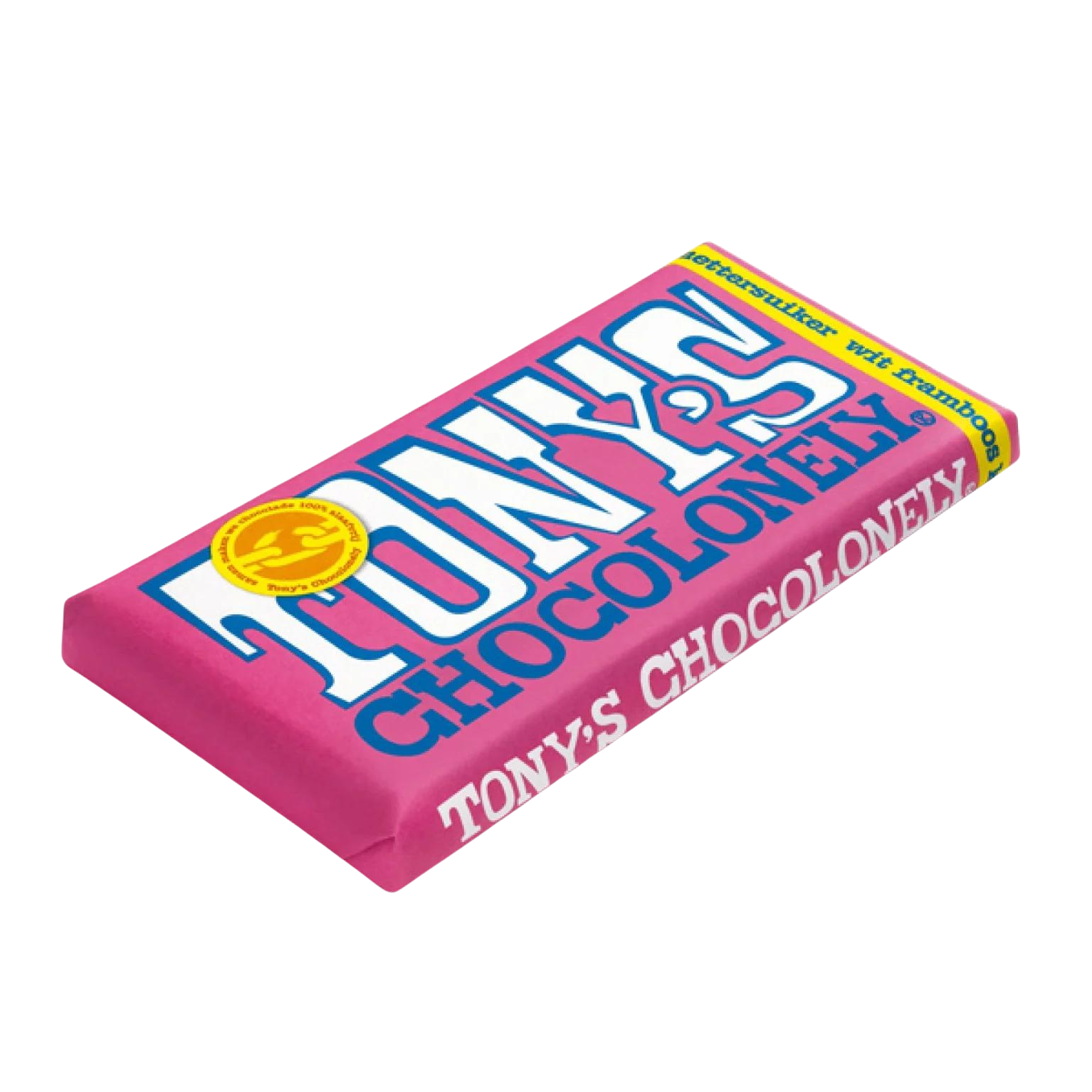 Tony's Chocolonely White Chocolate & Raspberry Chocolate Bar • 180g ...