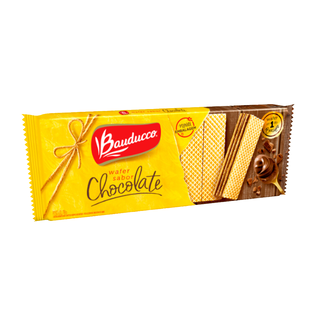 Wafer Chocolate Biscuit - Bauducco • 140 G – Made in Market