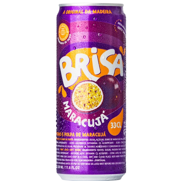 Passion Fruit Soft Drink - Brisa • 300 ML – Made in Market