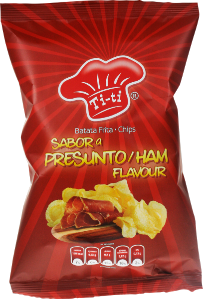 Ham Flavored Potato Chips - Ti-Ti • 95 G – Made in Market