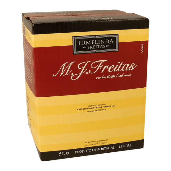Dona Ermelinda Freitas Red Wine Box - 5L – Made in Market