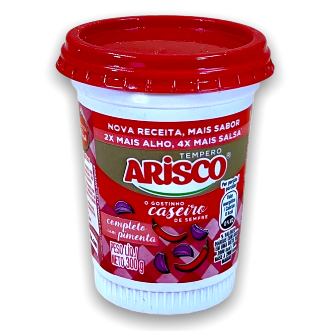 Tempero ARISCO Completo com Pimenta • 300 G – Made in Market