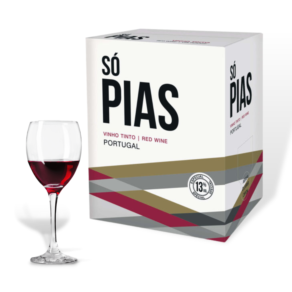 Box Vinho Tinto Só Pias - Encosta das Pipas • 5 L – Made in Market
